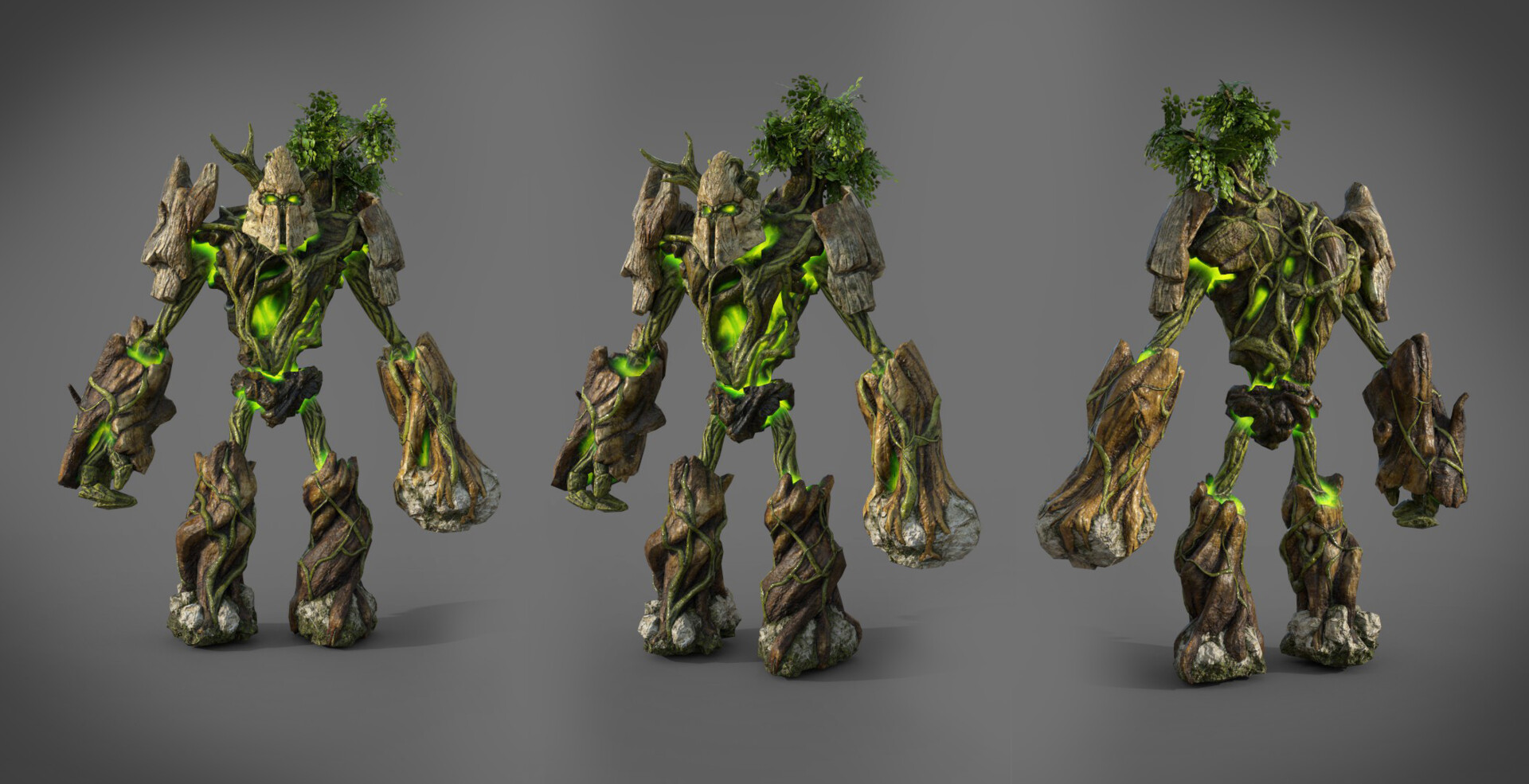 ArtStation - Golem: Nature (Unity Asset).... W.I.P