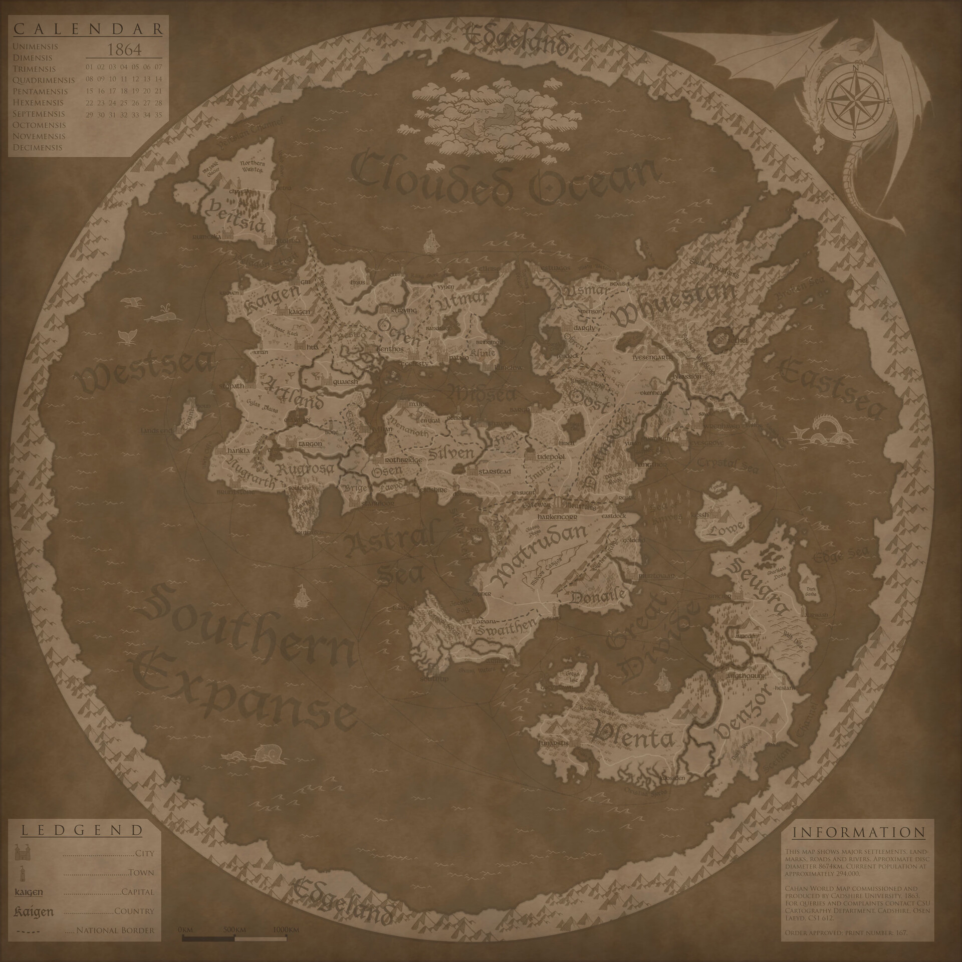 ArtStation - Map of Cahan