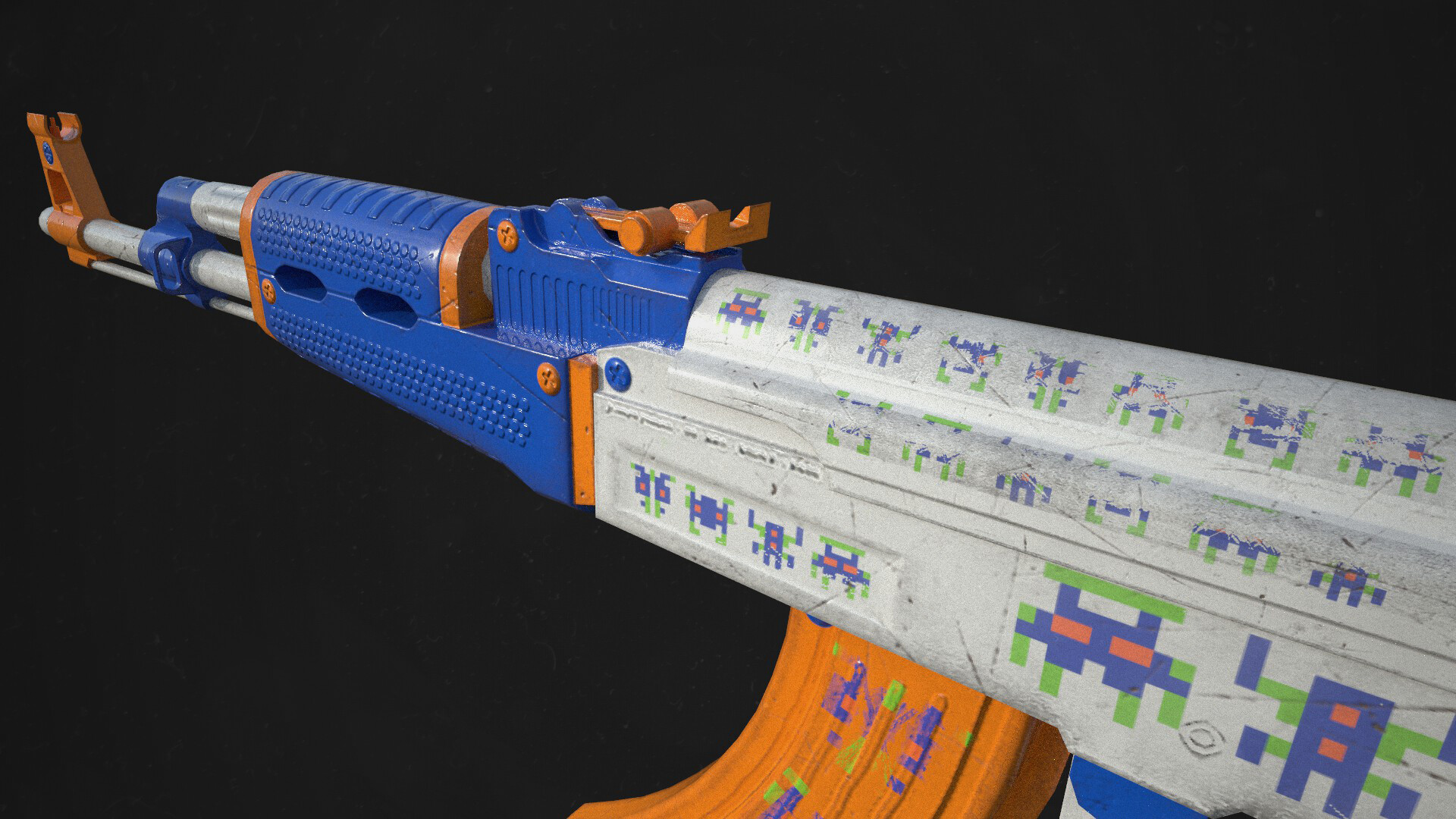Poyraz Özer - Toy Gun - AK-47 Weapon Skin Concept
