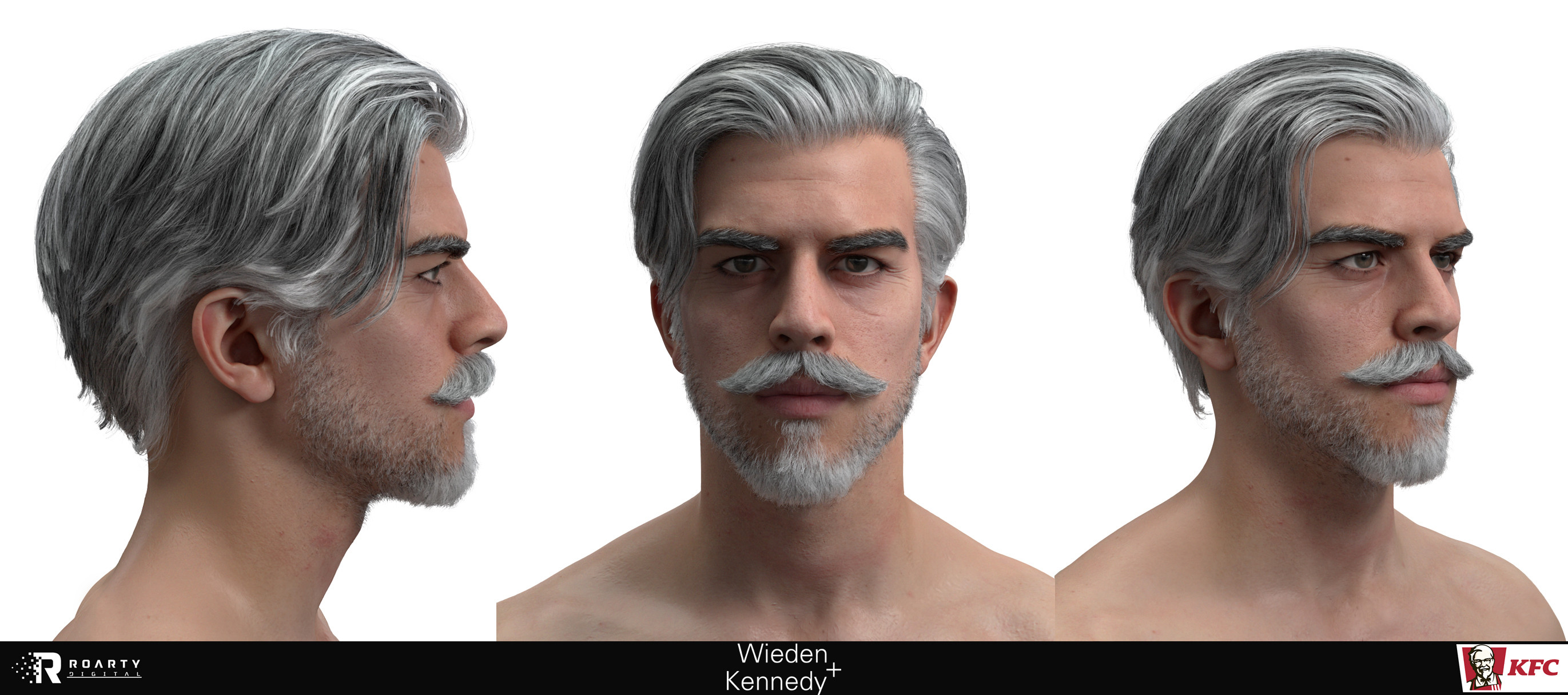 Roarty Digital - KFC - Colonel Sanders