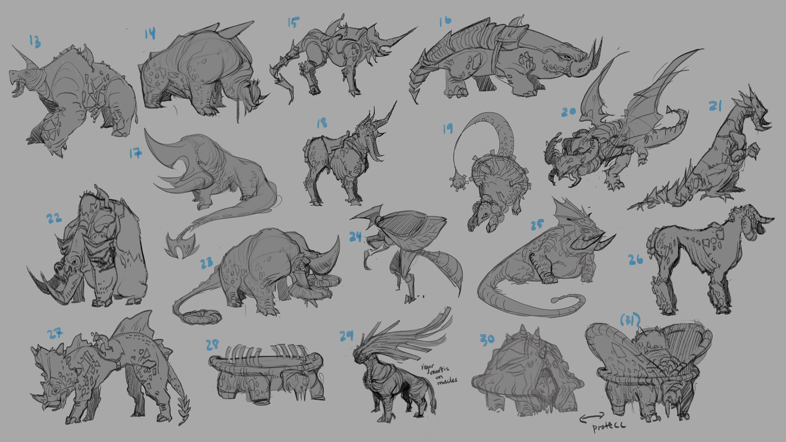 Christine Kim - Winter Creature Design