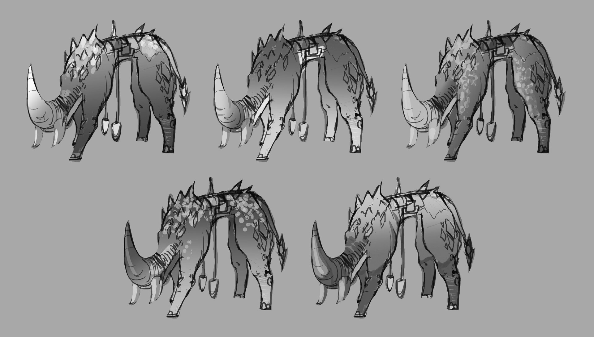 Christine Kim - Winter Creature Design