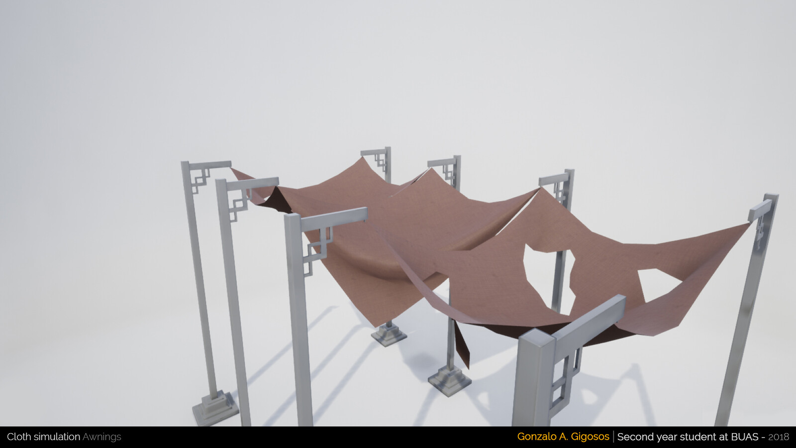 Gonzalo Gigosos - [Houdini] - Cloth simulation