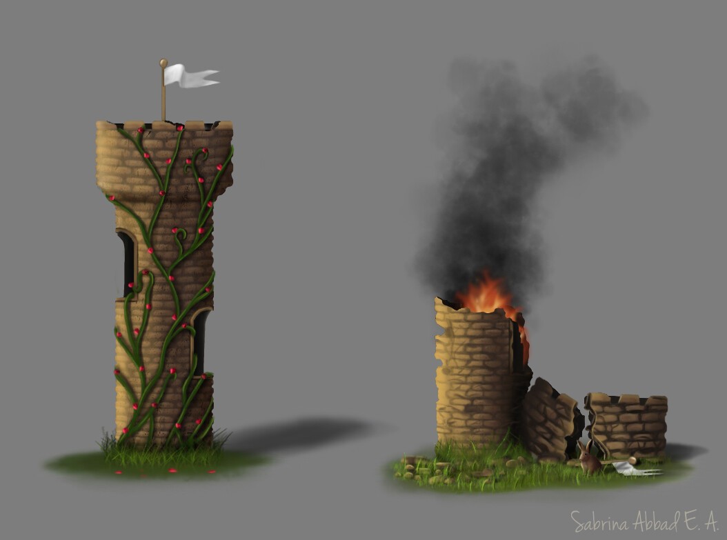 ArtStation - Medieval Towers