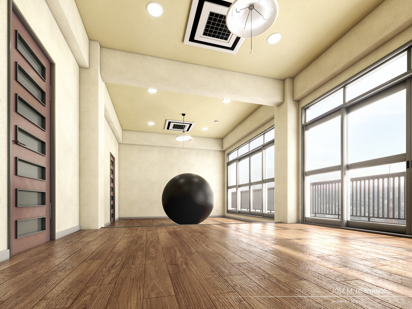 Pepe Hernández - Gantz room (CGI FanArt)