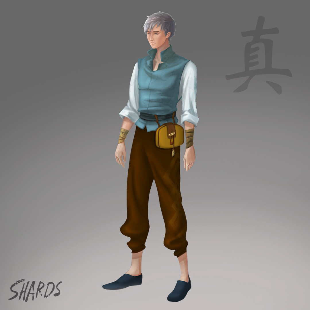 ArtStation - Character Design - Project "Shards" - Zhen