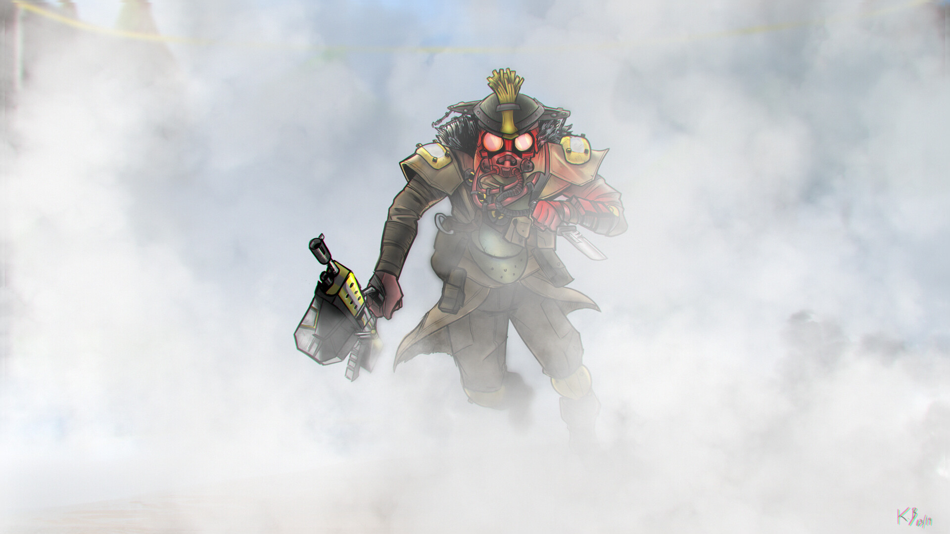 ArtStation - Smoke screen