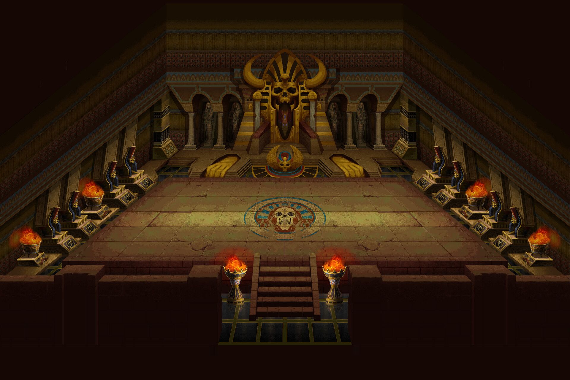 ArtStation - Dot Game Background