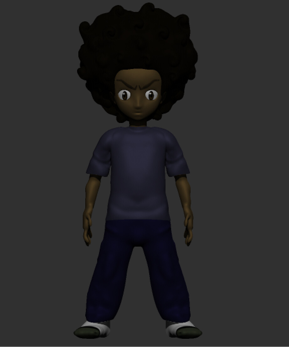 ArtStation - Boondocks Huey