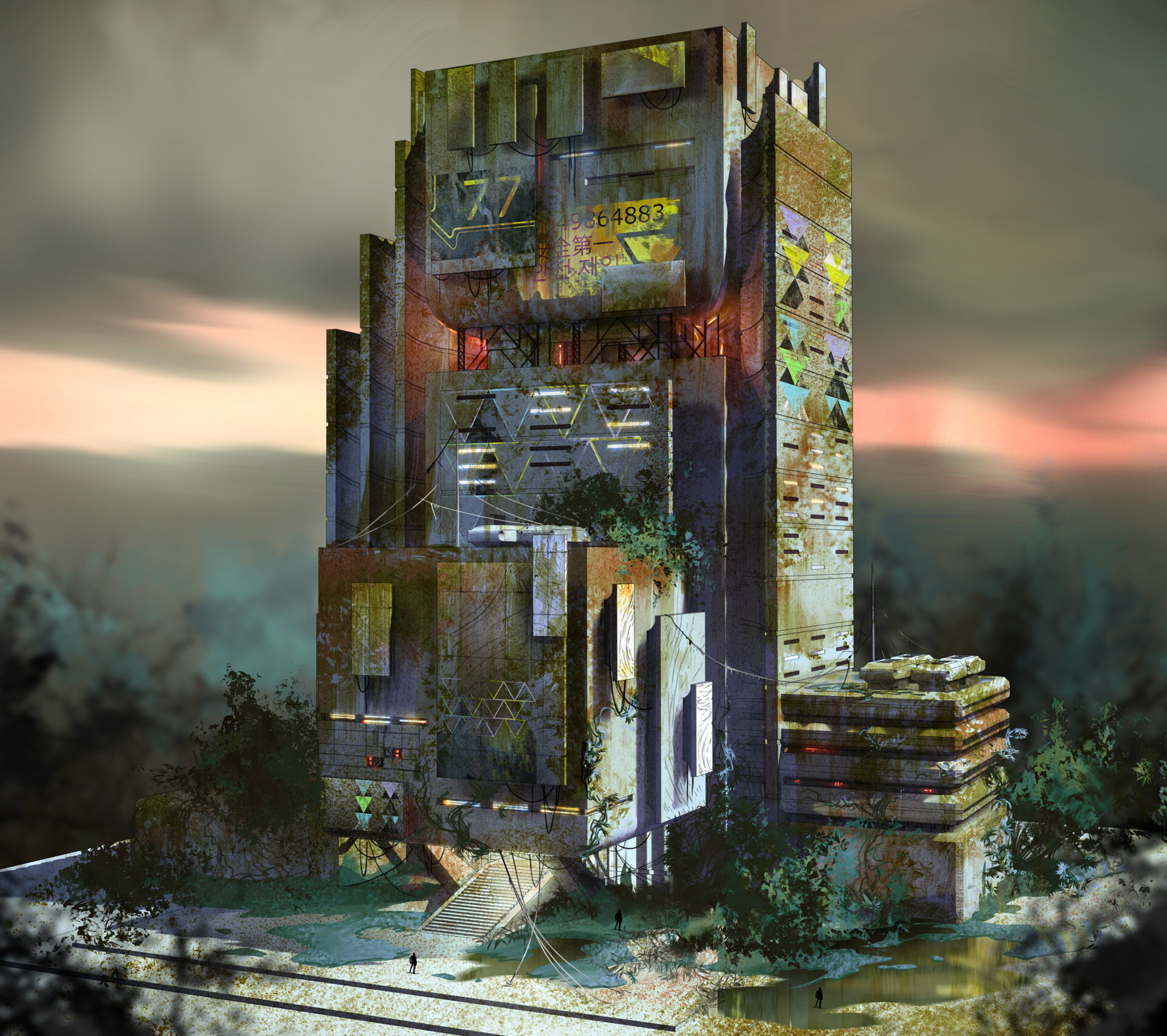 ArtStation - Old Pact Architectural Exploration 1
