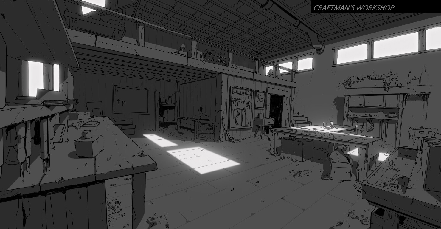 ArtStation - Workshop concept