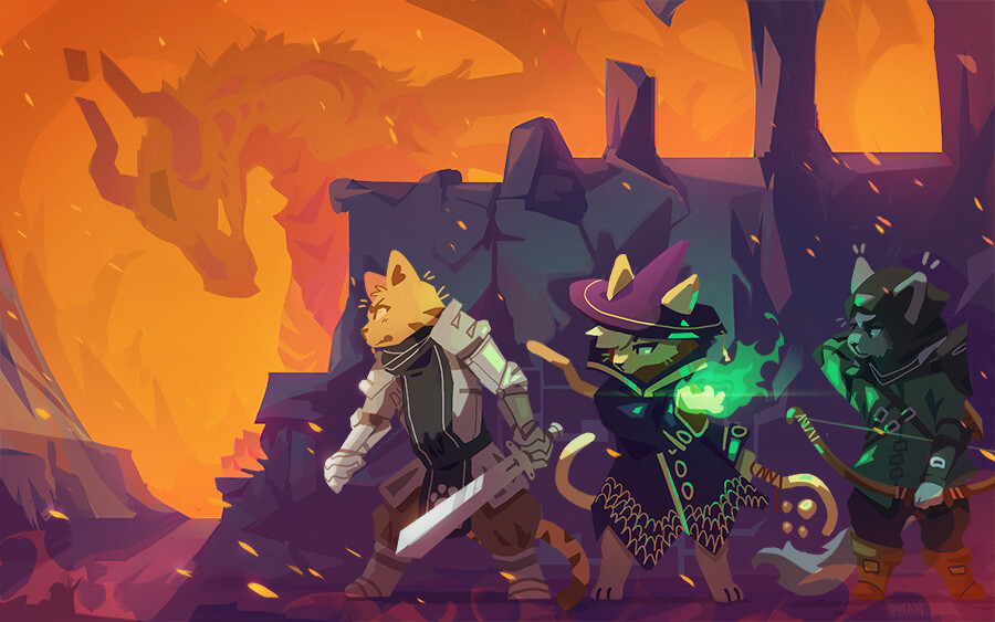 ArtStation - adventure cats