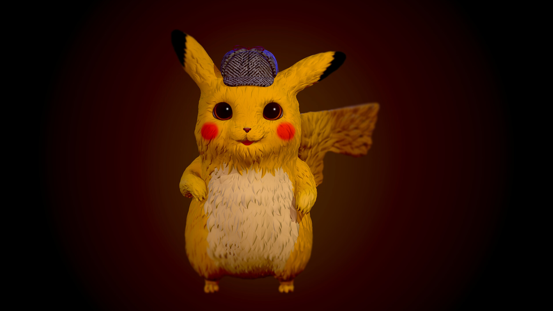 ArtStation - Detective Pikachu