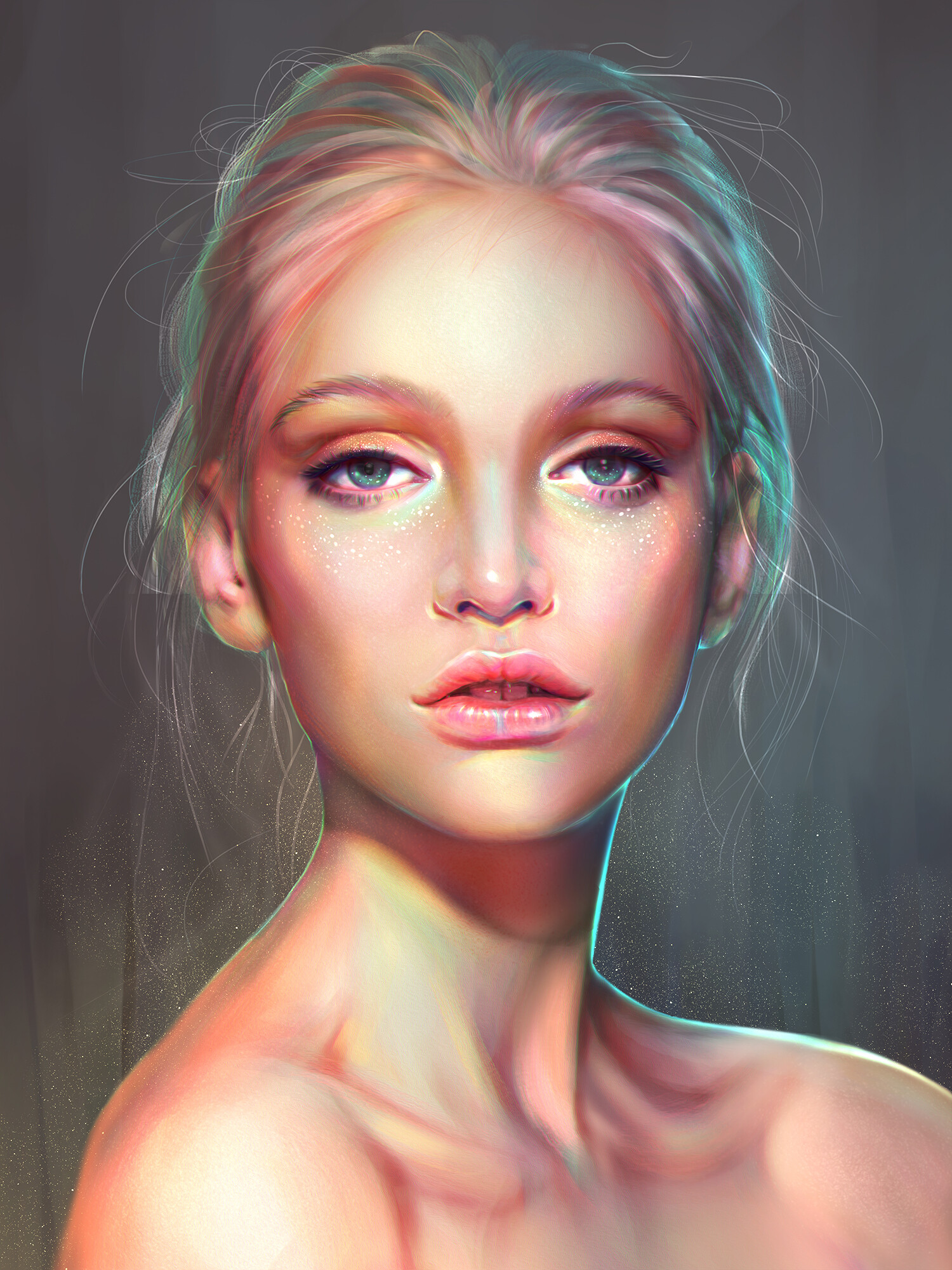 ArtStation - Portrait girl (2019)