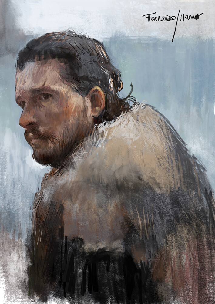 ArtStation - Jon snow