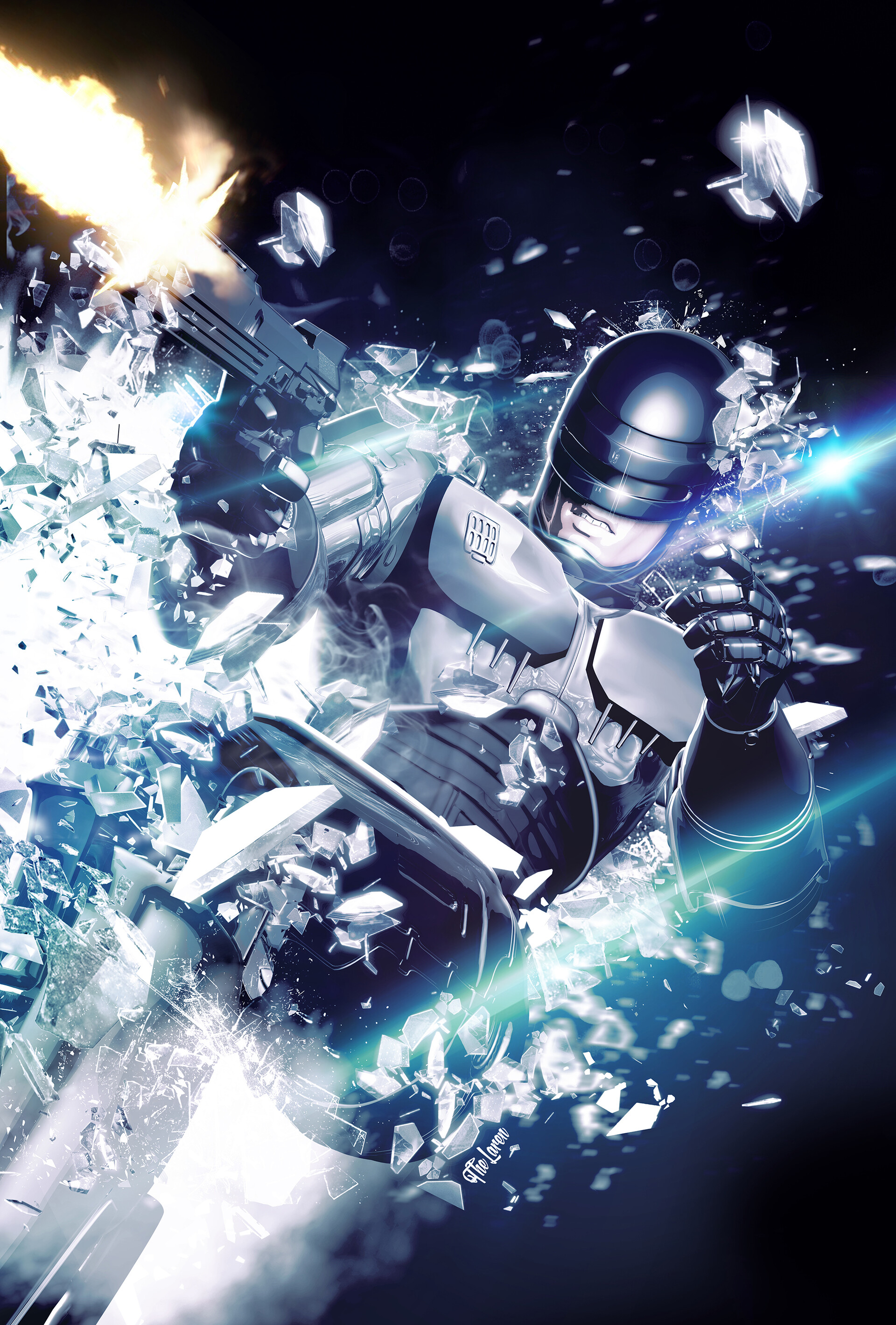 ArtStation - Robocop Boom Cover