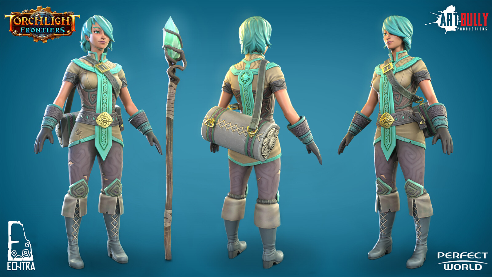 Art Bully Productions - Torchlight 3 - Characters, Monsters, Pets - 01