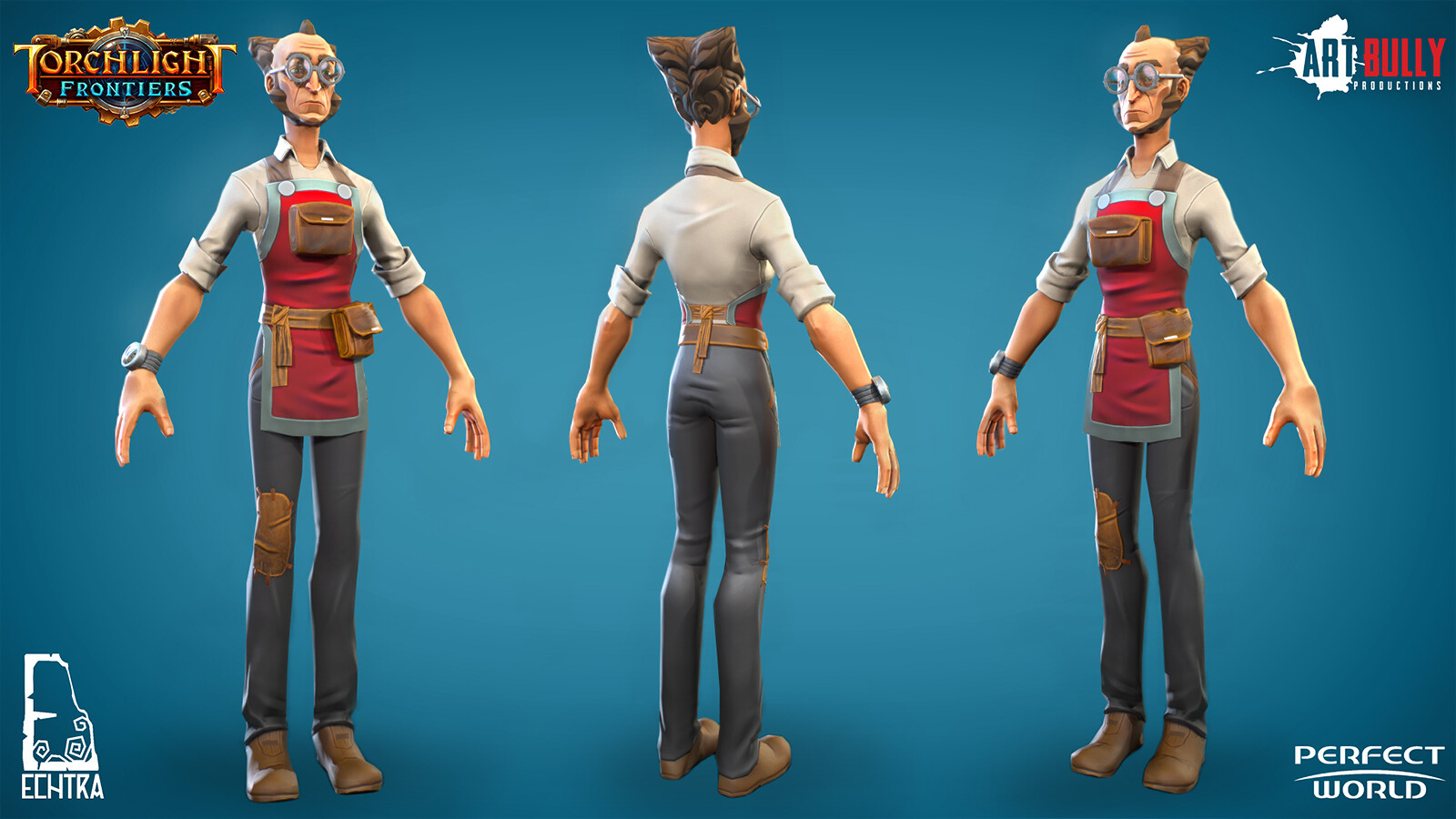 Art Bully Productions - Torchlight 3 - Characters, Monsters, Pets - 01