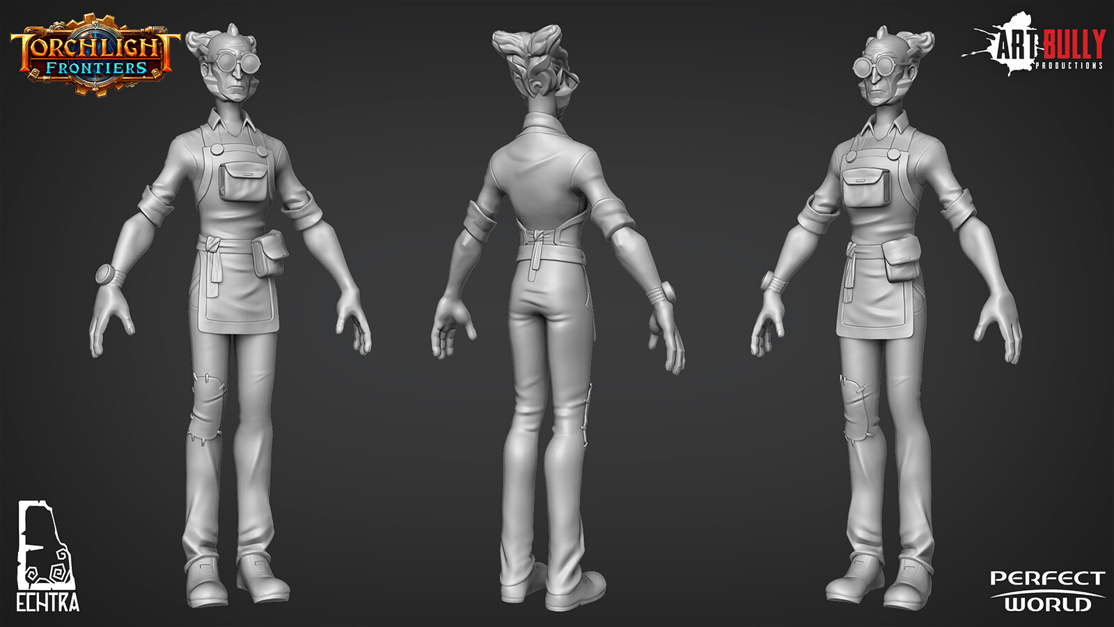 Art Bully Productions - Torchlight 3 - Characters, Monsters, Pets - 01