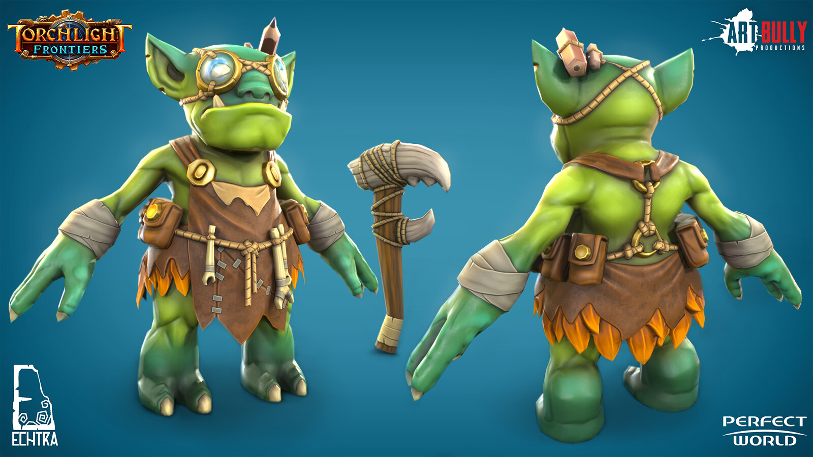 Art Bully Productions - Torchlight 3 - Characters, Monsters, Pets - 01