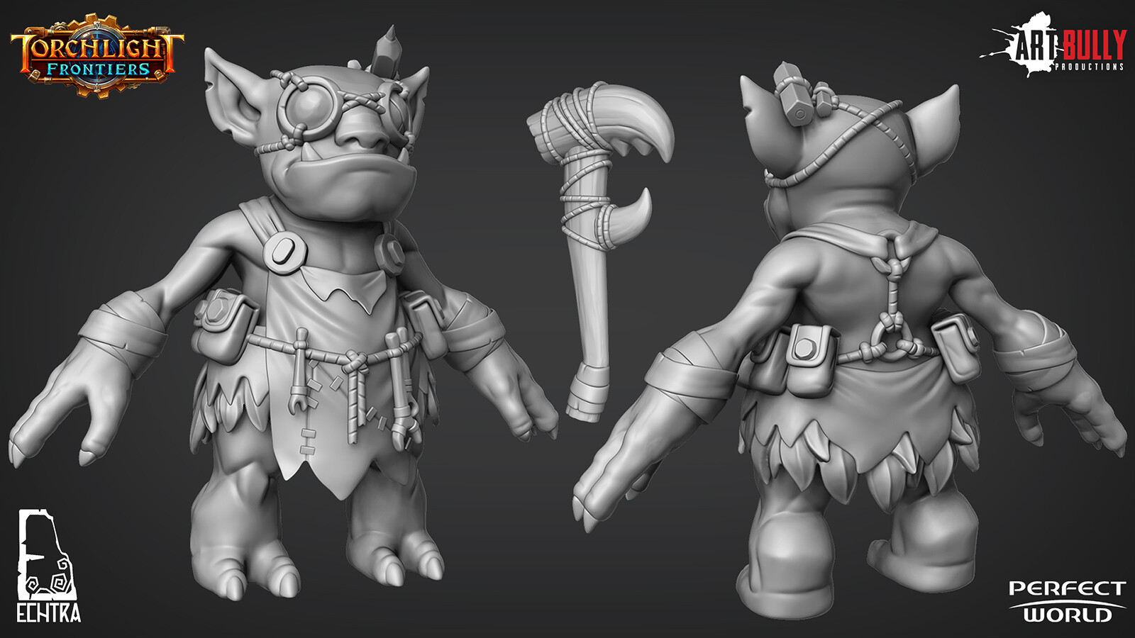 Art Bully Productions - Torchlight 3 - Characters, Monsters, Pets - 01