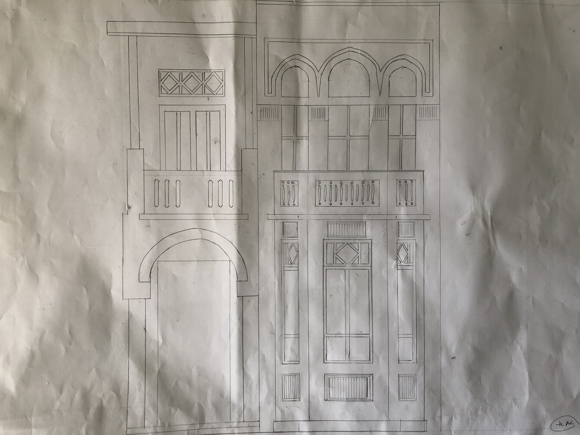 ArtStation - Model Making Project Bay Window House Model