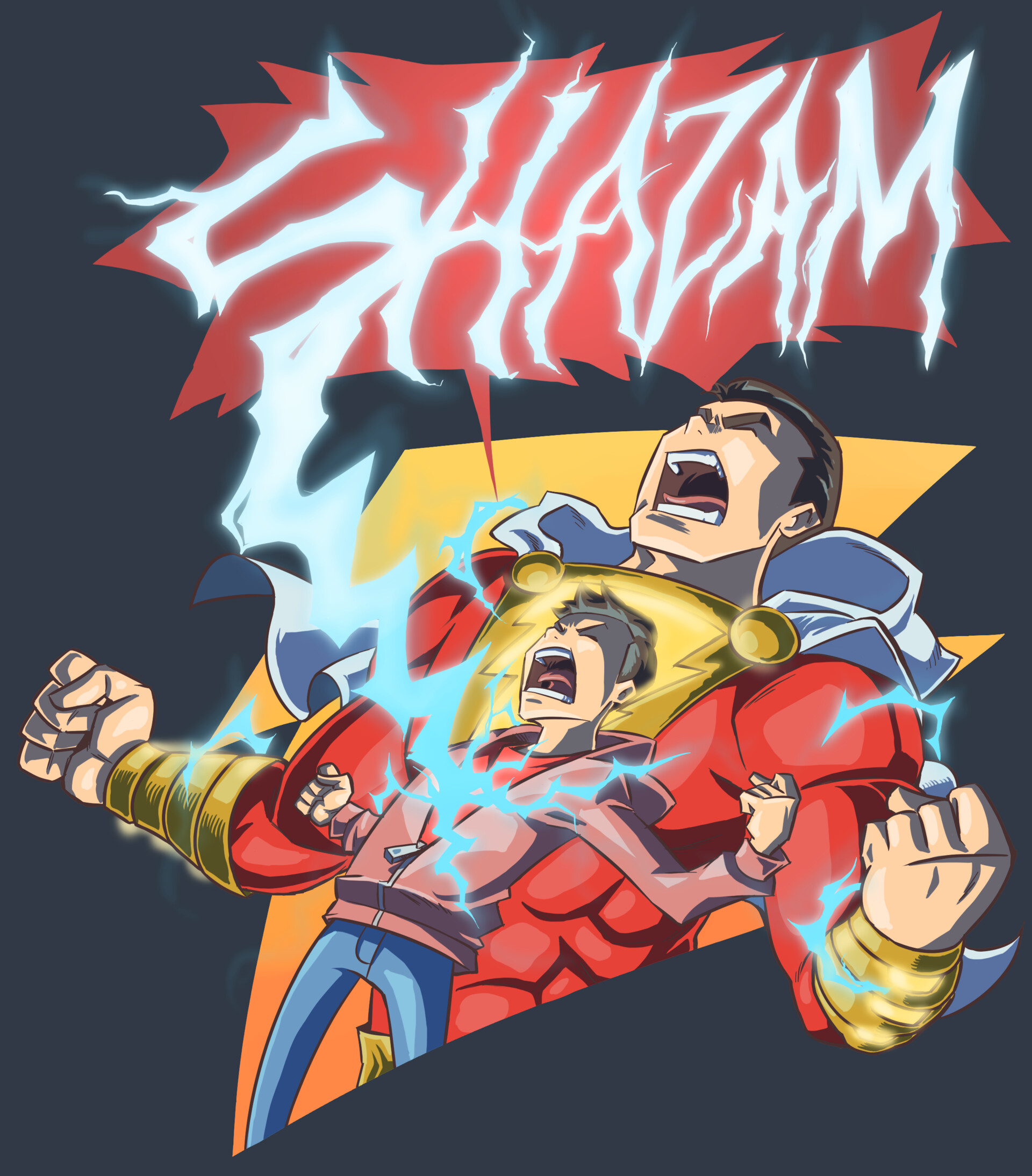 ArtStation - SHAZAM! fanart