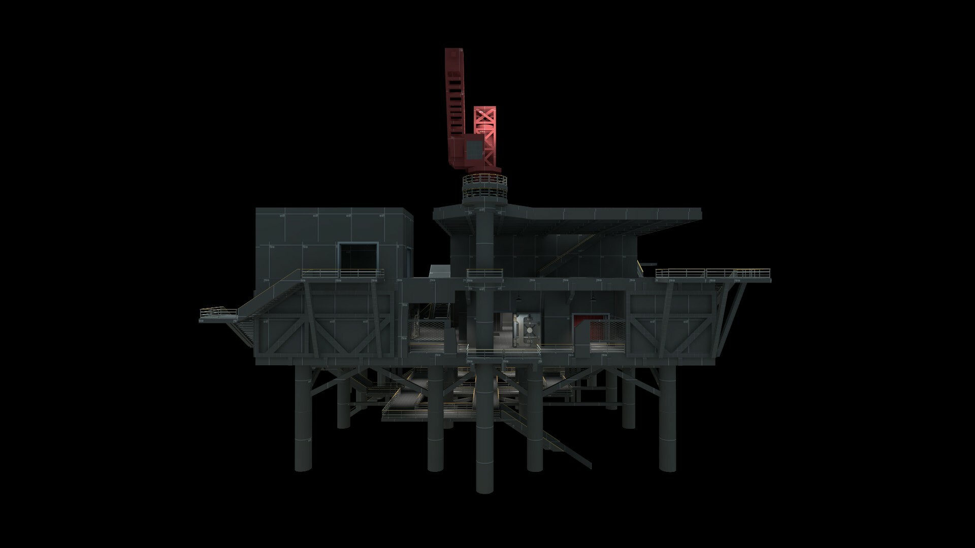 Sean McPherson - Offshore Oil Rig Map