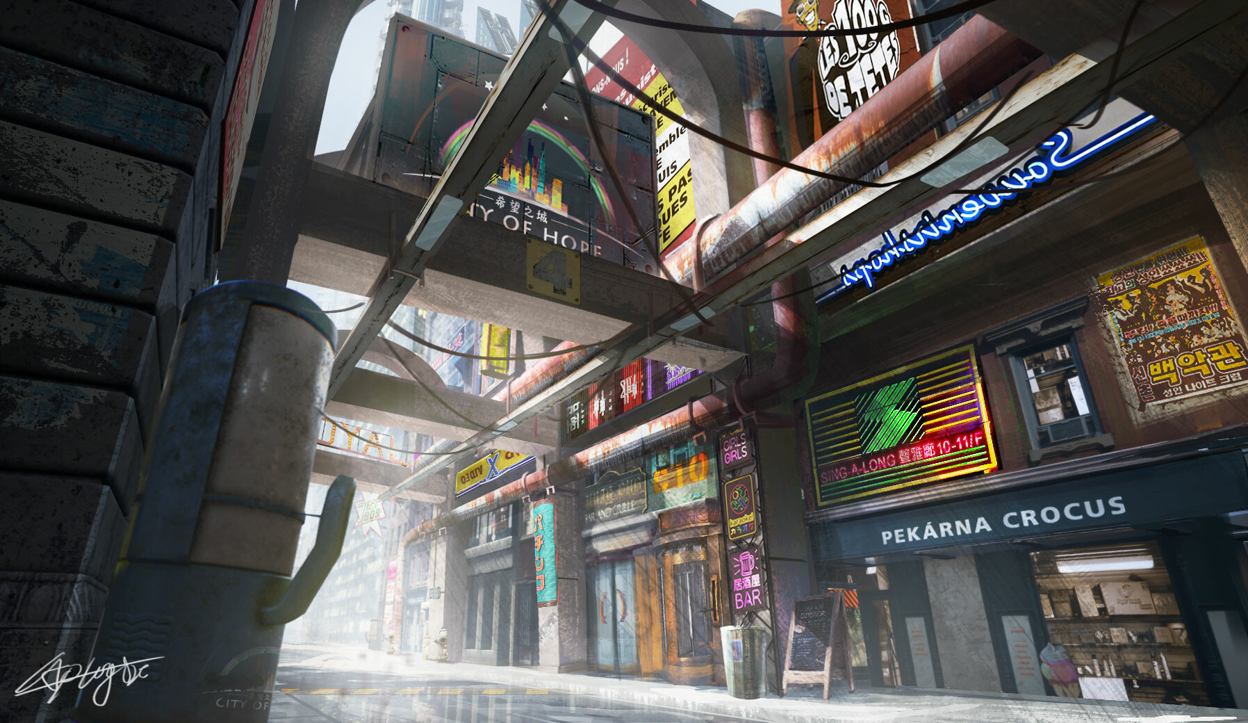 ArtStation - 小巷子