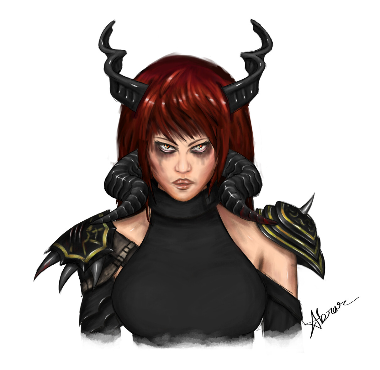 ArtStation - Devil girl