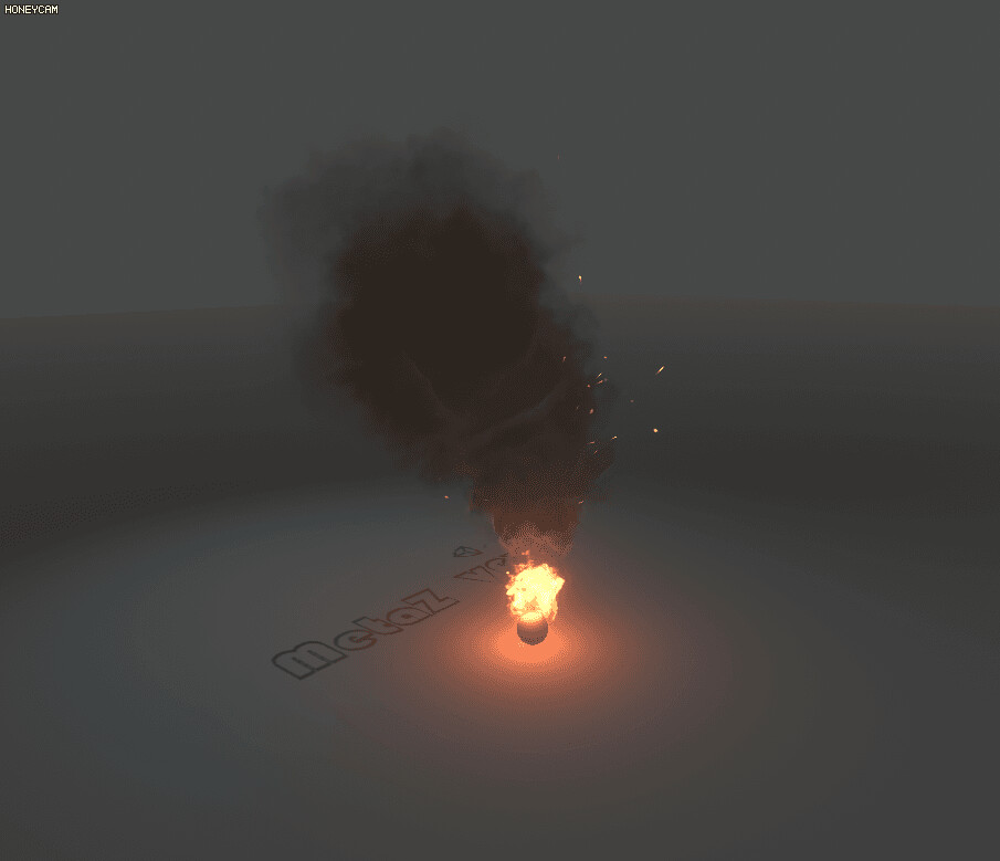 ArtStation - a relastic fire&smoke