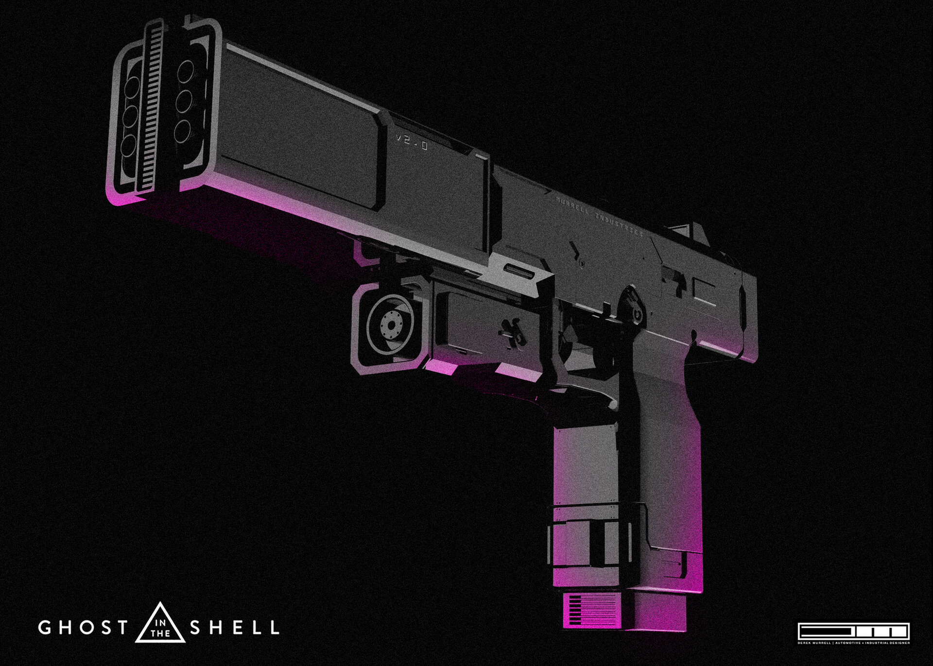 ArtStation - Enhanced SA9 Handgun 2.0