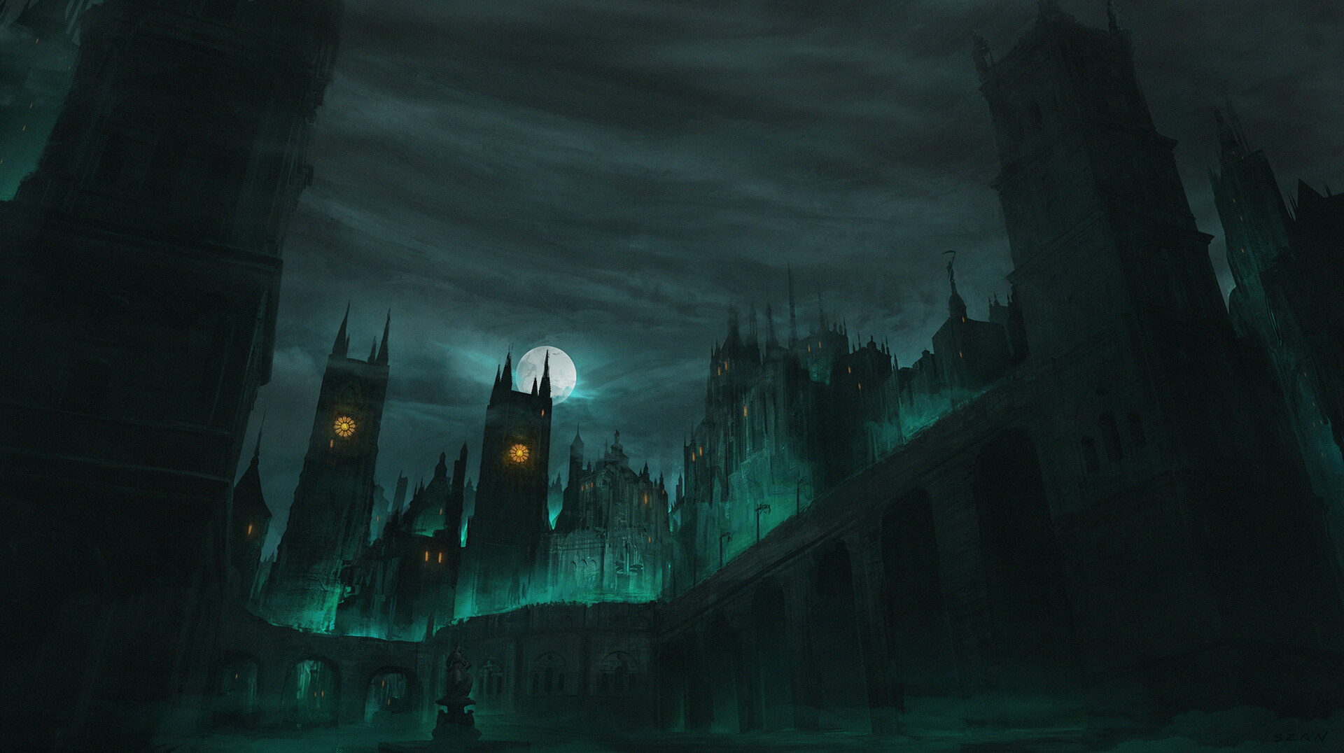 ArtStation - Lofren The Mist City