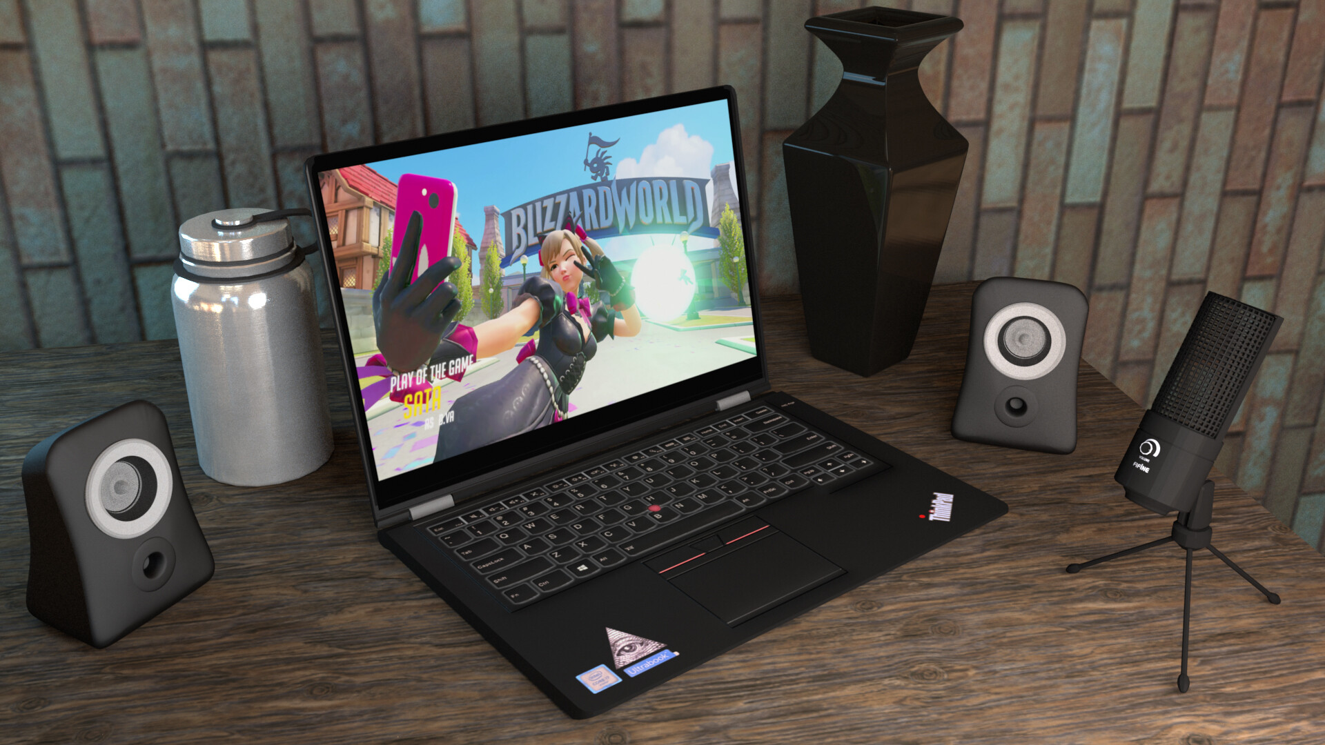 ArtStation - 3d Art Pipeline - Desk Scene