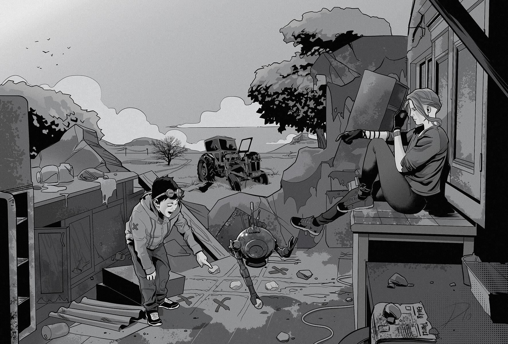 ArtStation - HIGH LEVEL characters and little compo