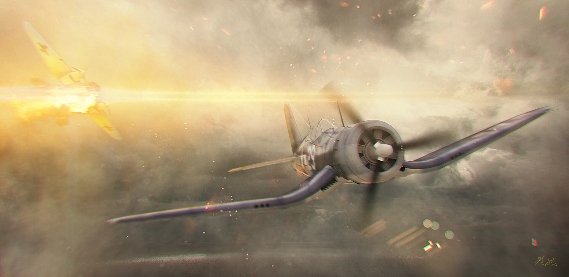 ArtStation - Air battle