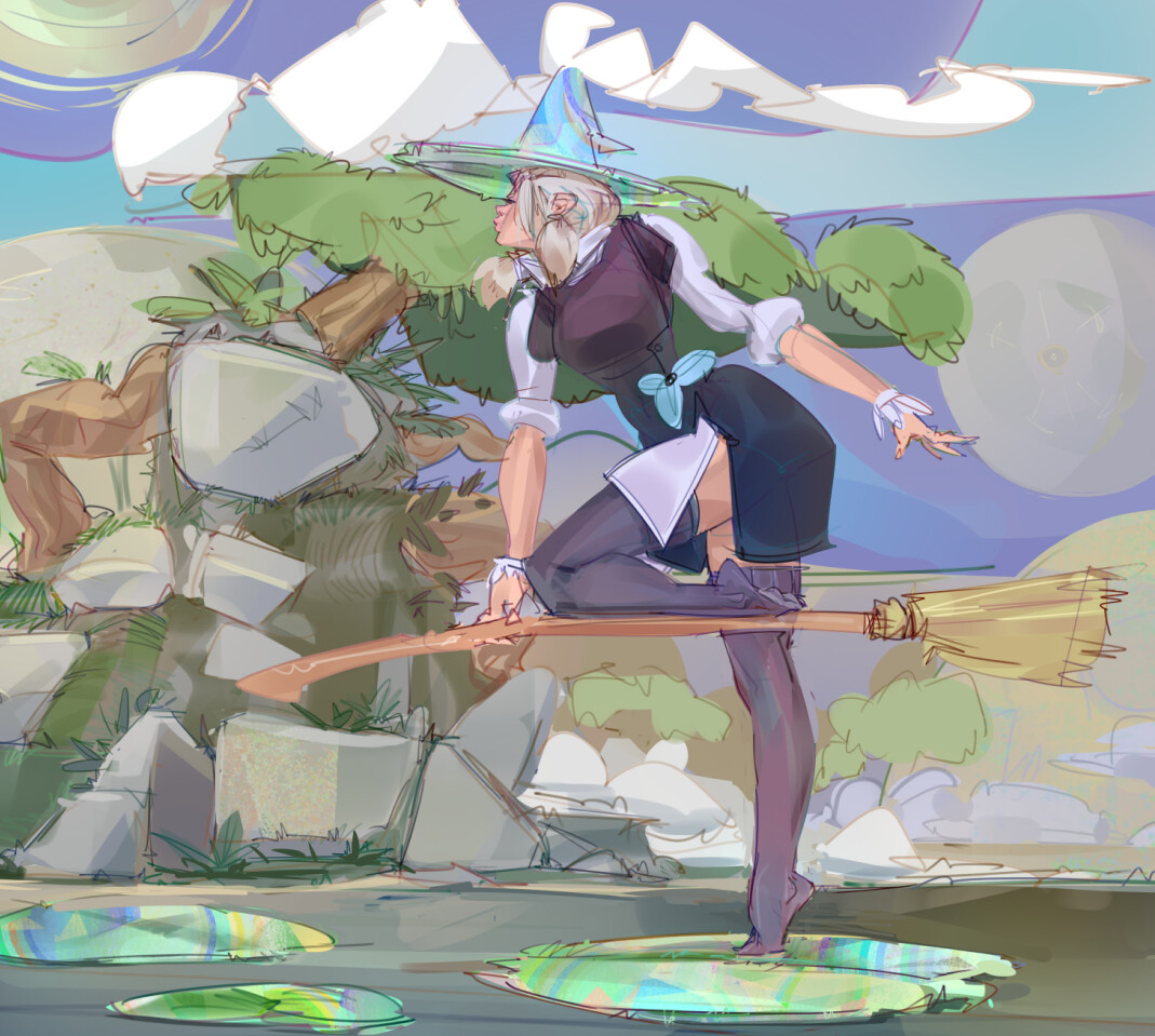 Nico Wright - 2019 Daily sketches [part 2]