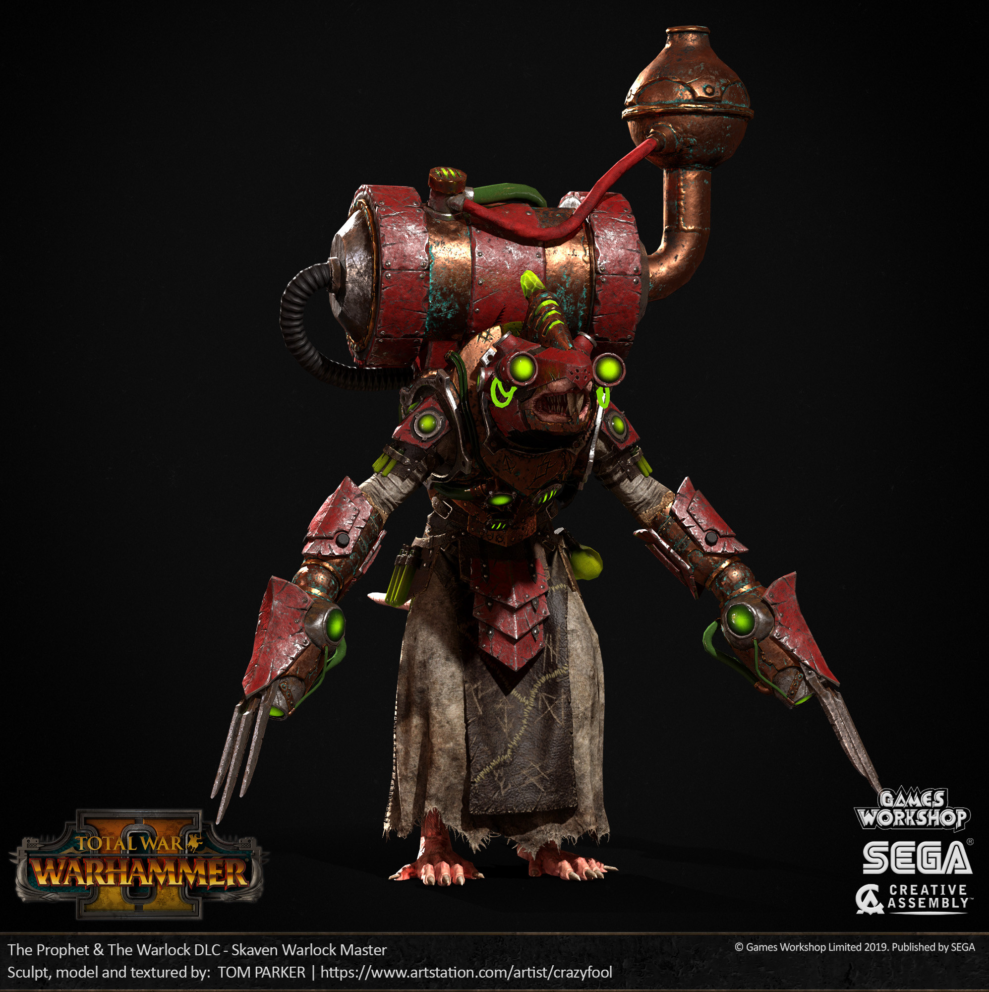 Tom Parker - Total War Warhammer 2 DLC - Warlock Master