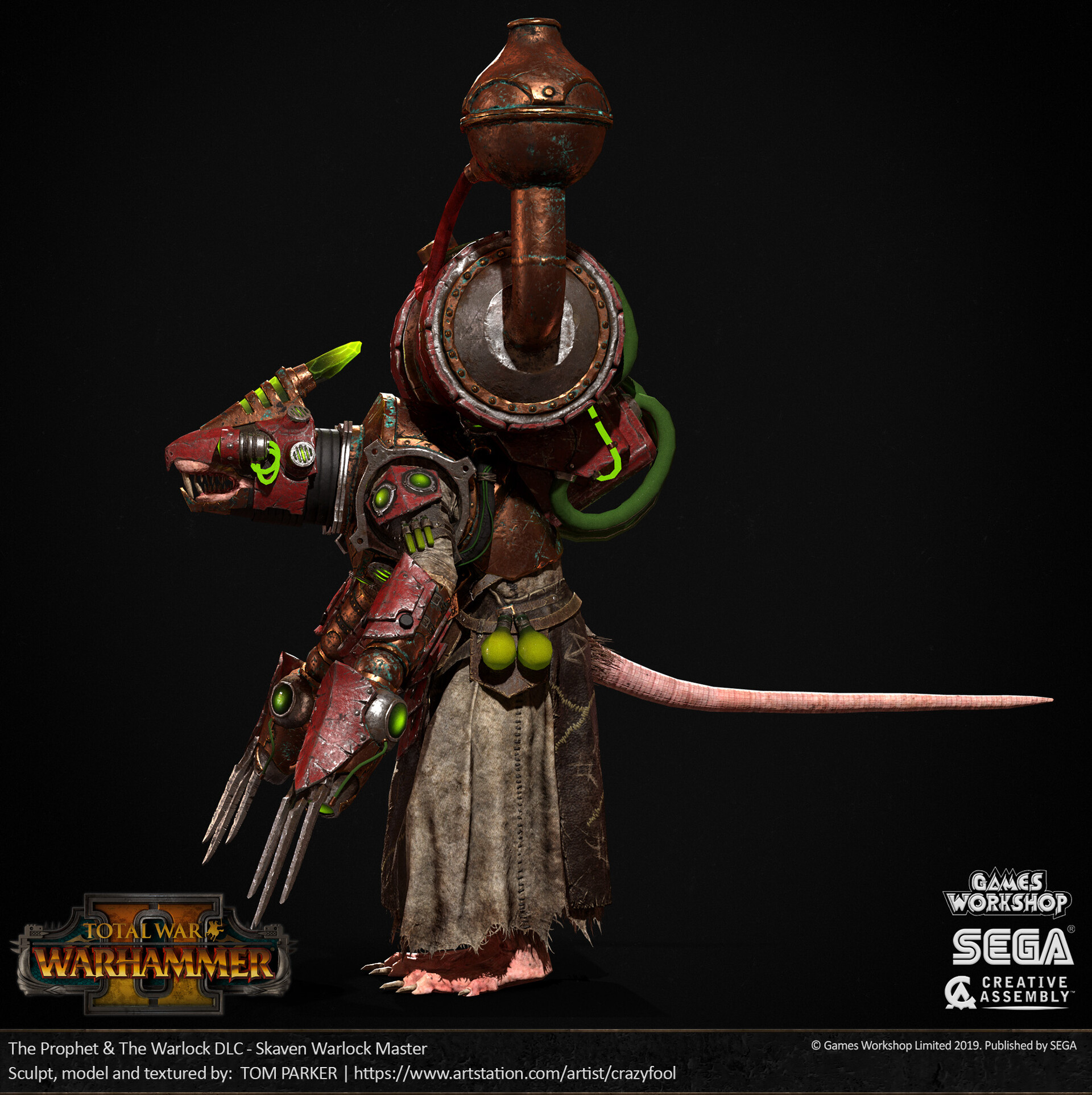 Tom Parker - Total War Warhammer 2 DLC - Warlock Master