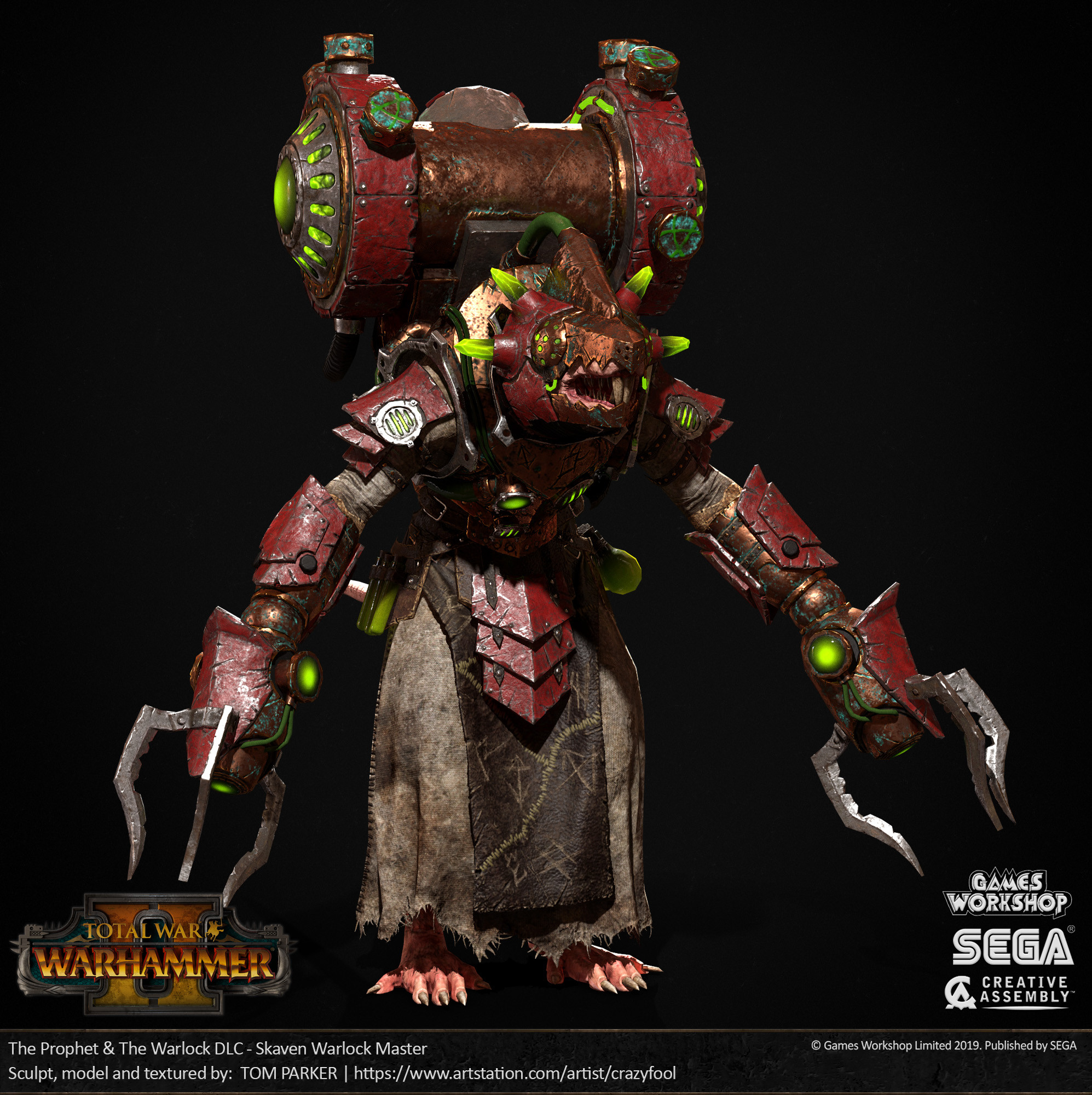 Tom Parker - Total War Warhammer 2 DLC - Warlock Master