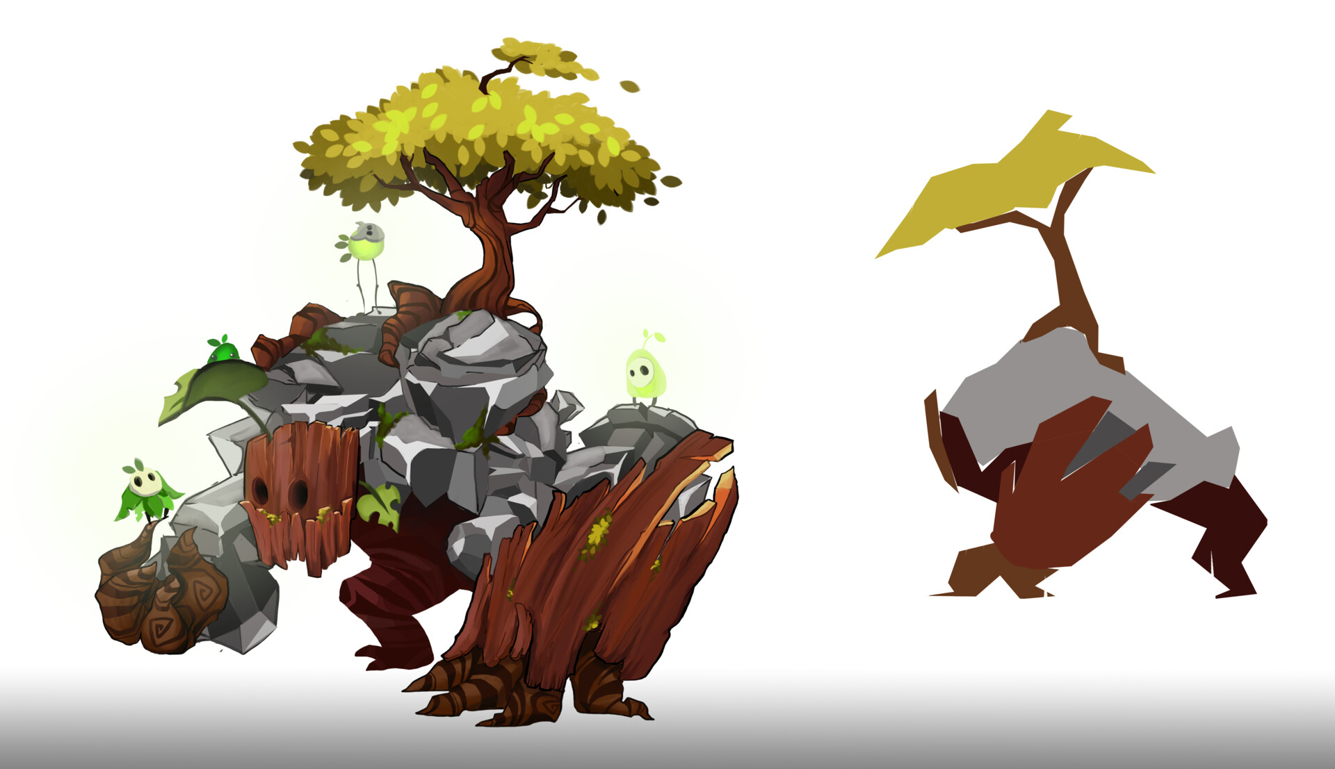 ArtStation - Golem concept