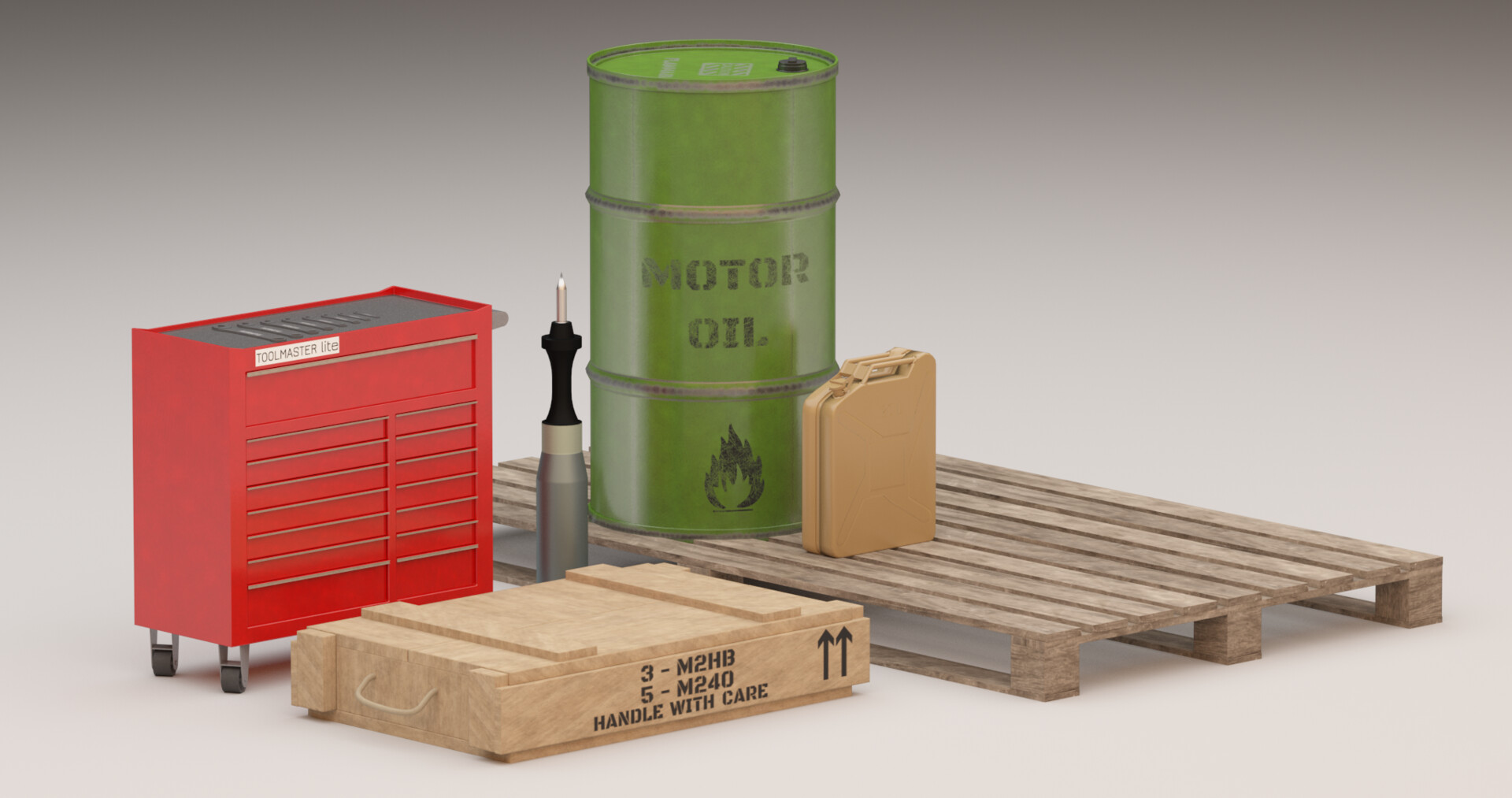 ArtStation - Final Major Project Props