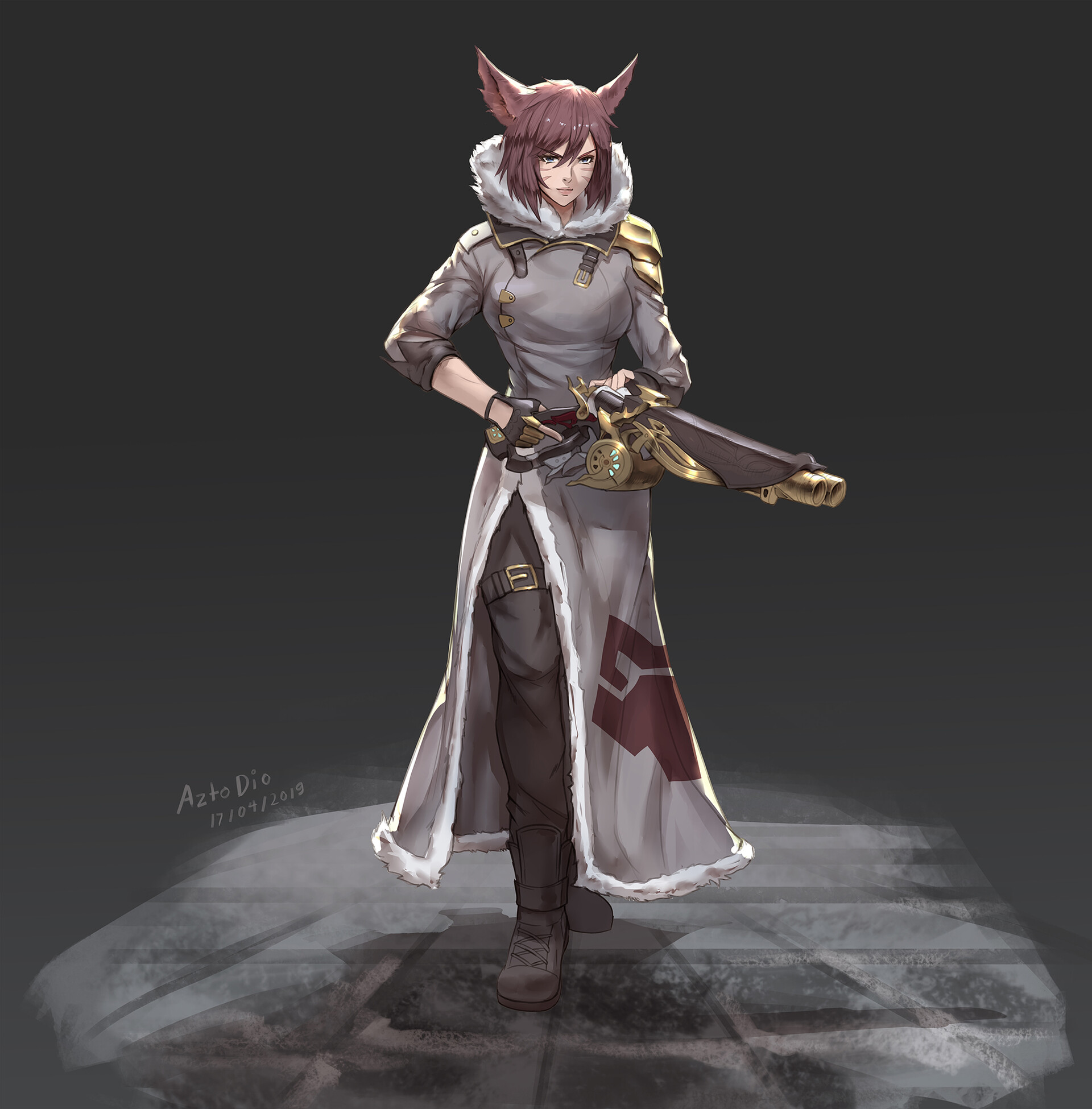 ArtStation - Cassia Kaedhan, Final Fantasy XIV commission