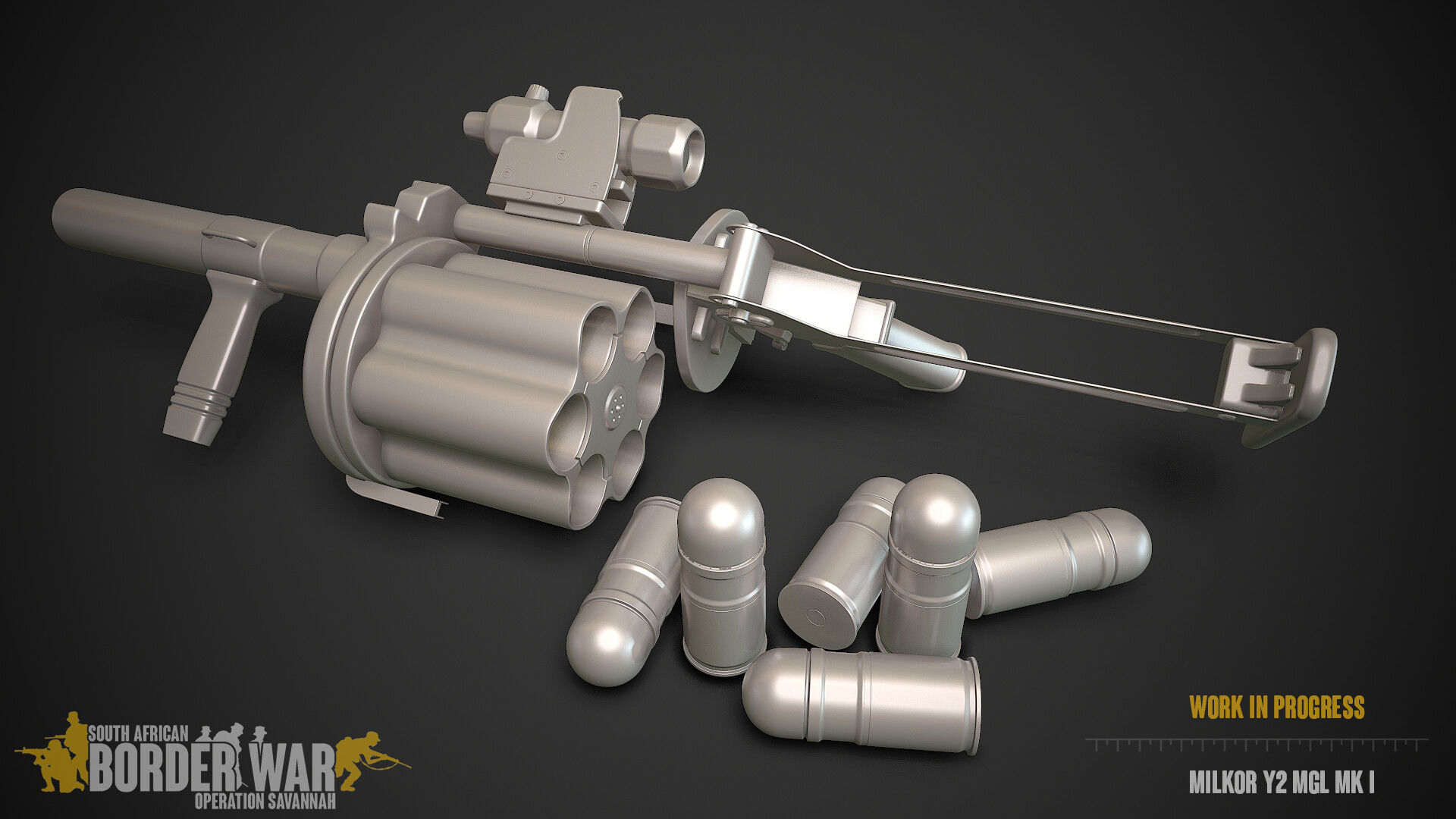 ArtStation - Y2 Milkor MGL Mk I