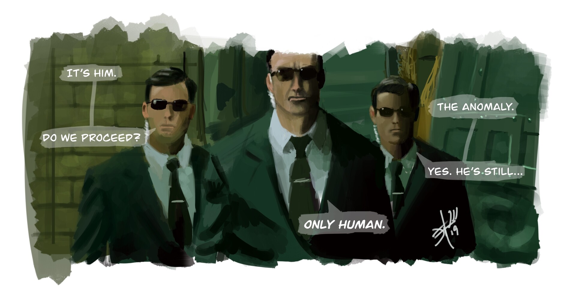 ArtStation - Film Stills Composition Study