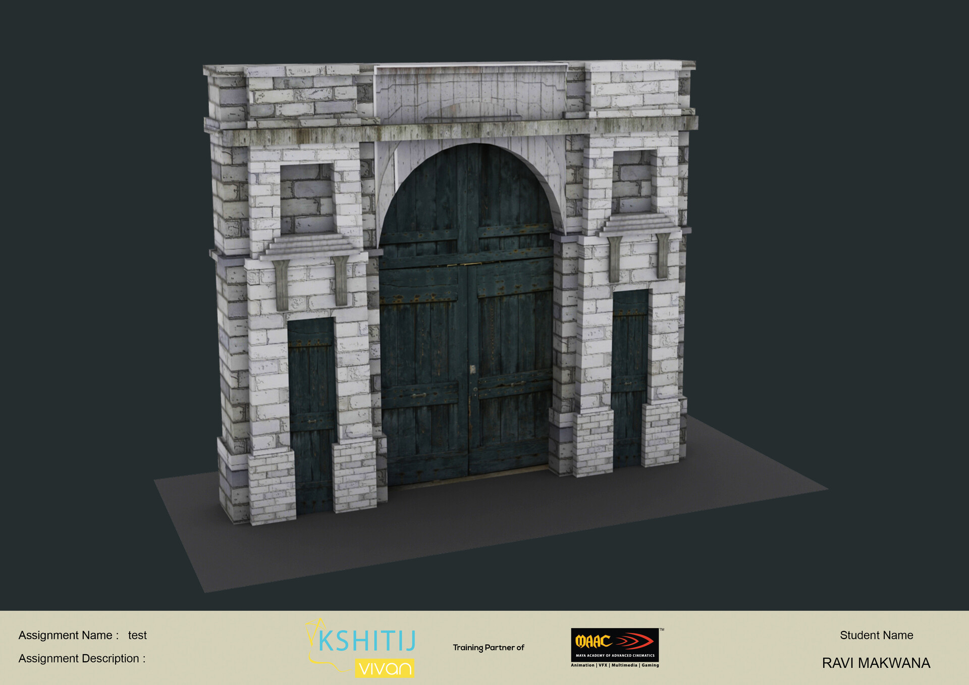 ArtStation - Gate model