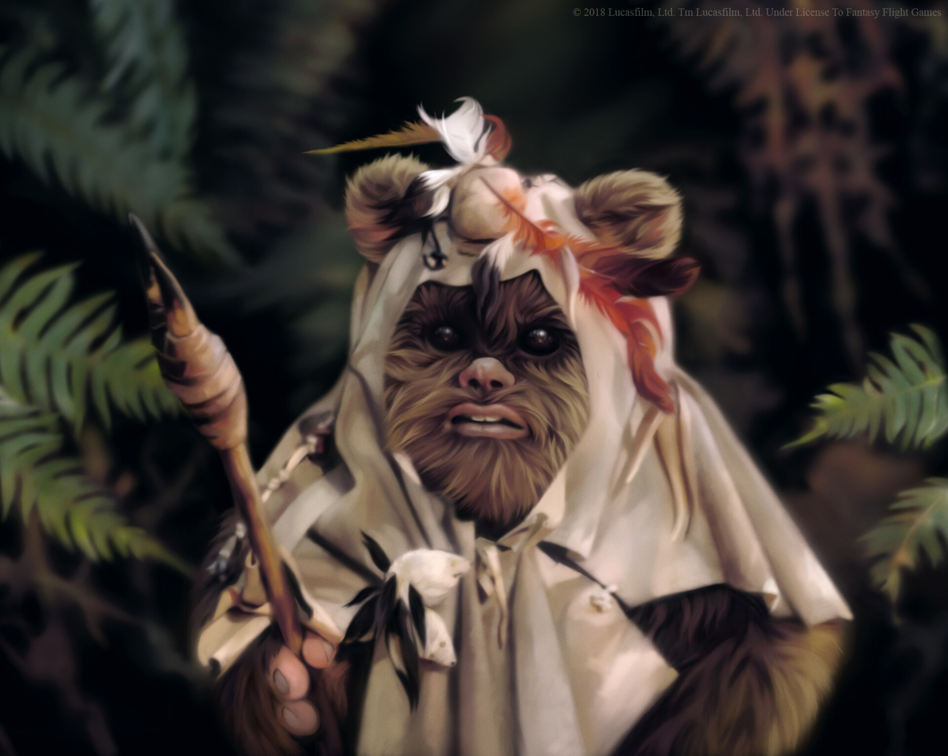 ArtStation - Ewok Warrior