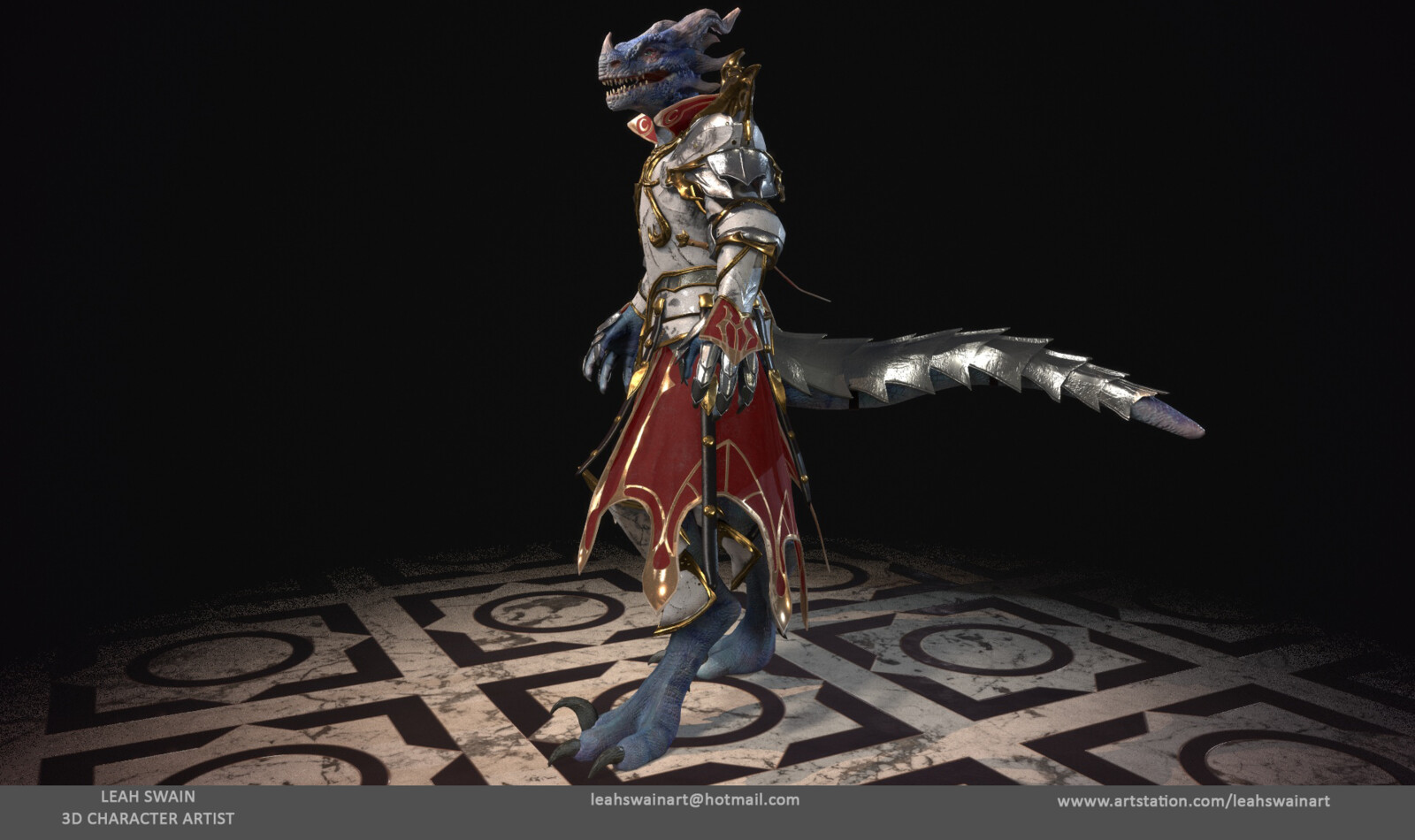 Leah Swain - Lizard Paladin