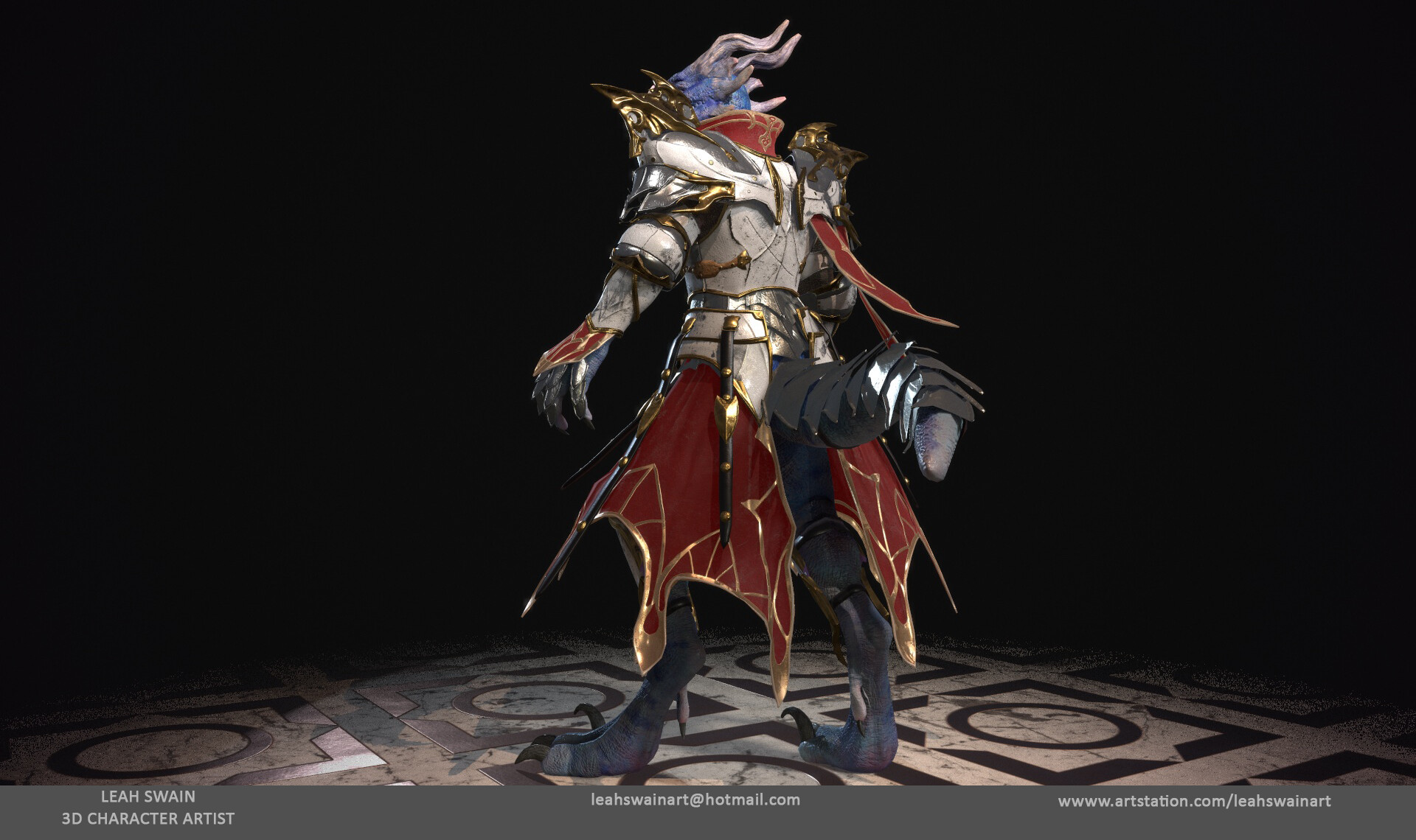 Leah Swain - Lizard Paladin