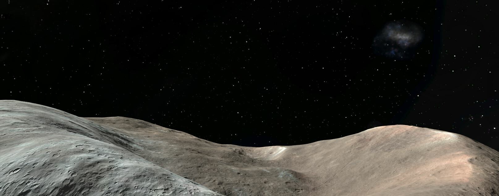 Ivan Kulibin - Stickney crater on Phobos